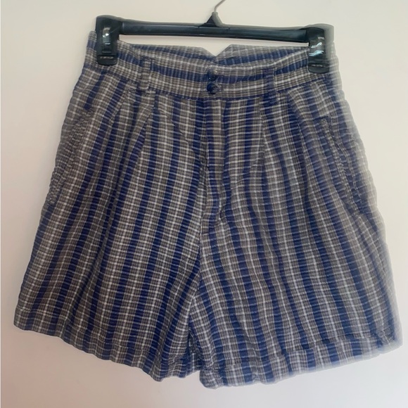 Separate Issue | Shorts | 8s Rare Bluegray Plaid Separate Issues High ...